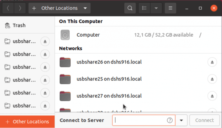 Linux List Network Shares